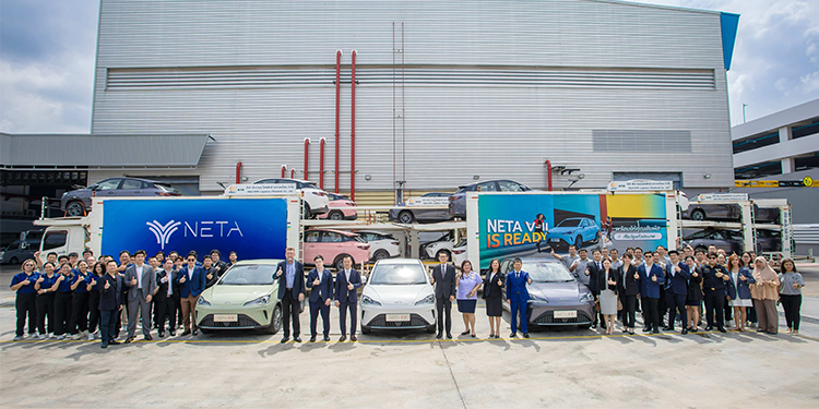 NETA พร้อมส่งมอบ NETA V-II รถยนต์พลังงานไฟฟ้าที่ผลิตจากโรงงานในประเทศ ...