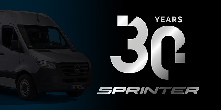 Mercedes-Benz Sprinter ฉลองครบรอบ 30 ปีแห่งความสำเร็จ พร้อมข้อเสนอสุด ...