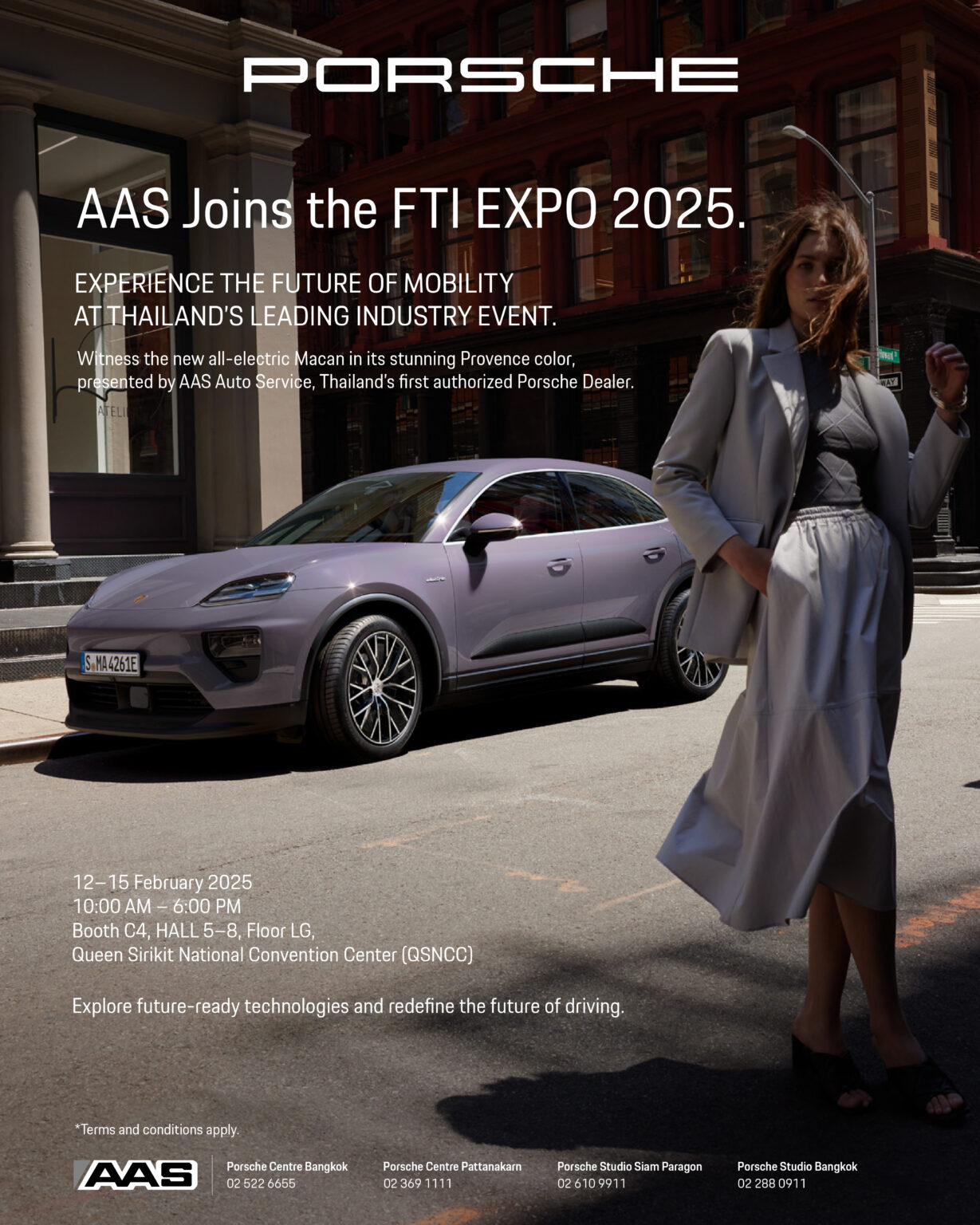 เอเอเอสฯ ชวนสัมผัสยนตรกรรมสปอร์ตไฟฟ้าแห่งอนาคต “มาคันน์ใหม่” ใน “AAS ...